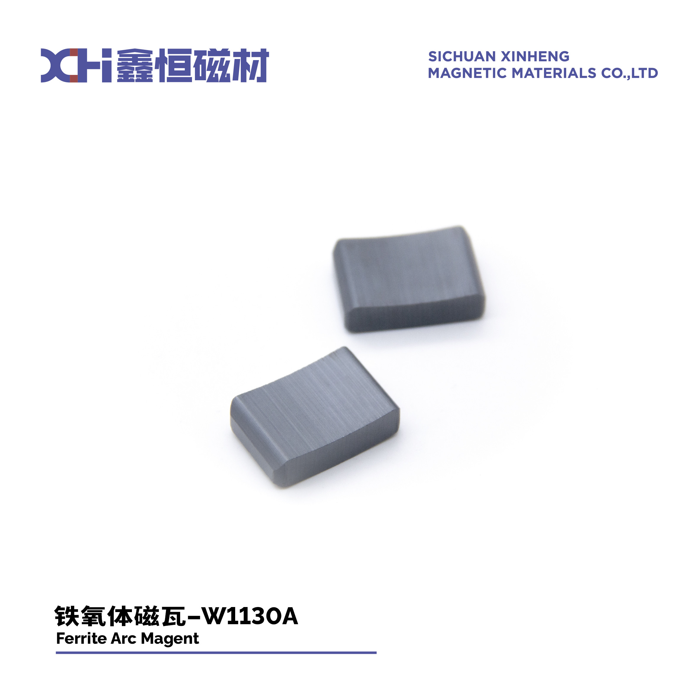 BLDC Kipas Langit-langit Motor Magnet Ferit Permanen Segmen Magnet Inti ...